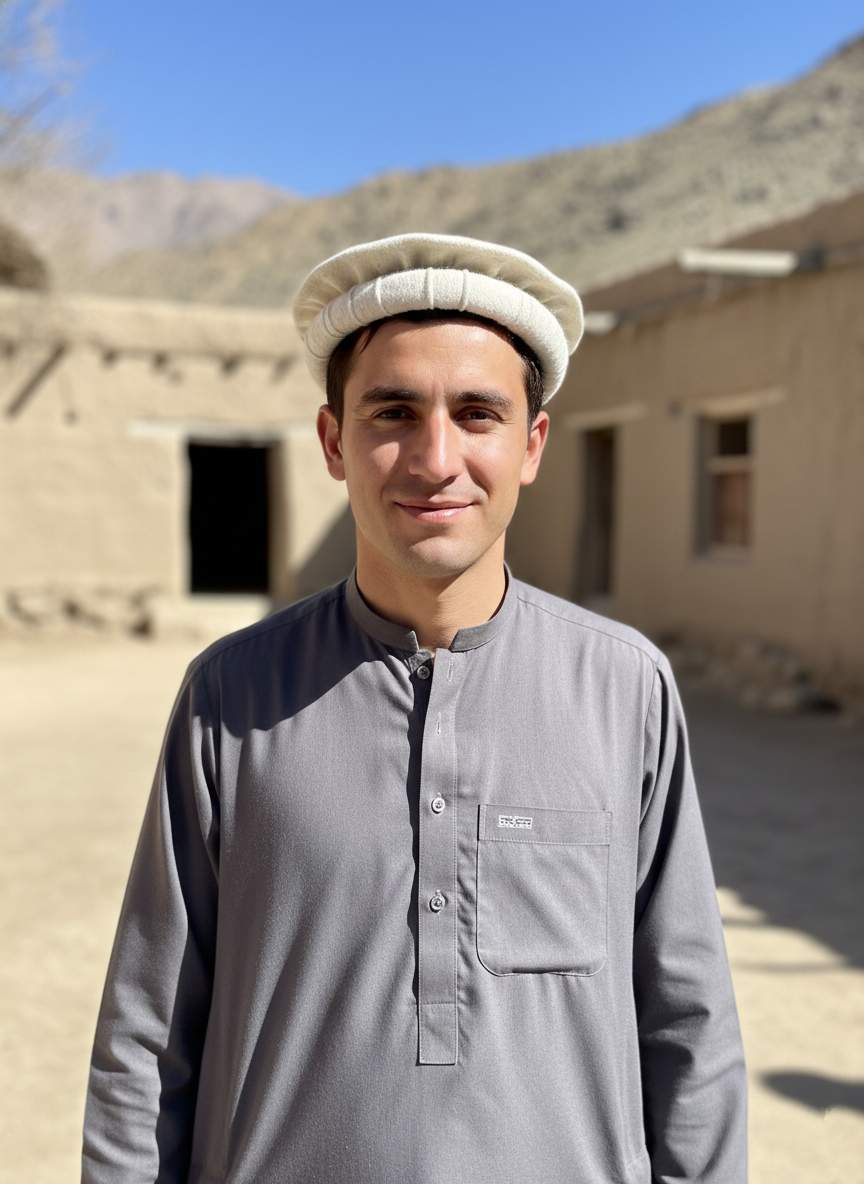 White Pakol Cap – Sarposhi